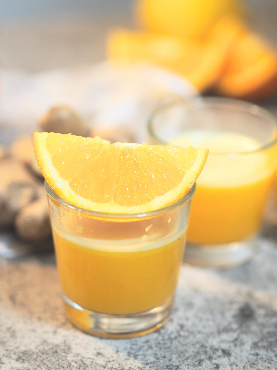 Ingwer Shot I endlich einer, der lecker schmeckt I Immunsystem-stärkend ...